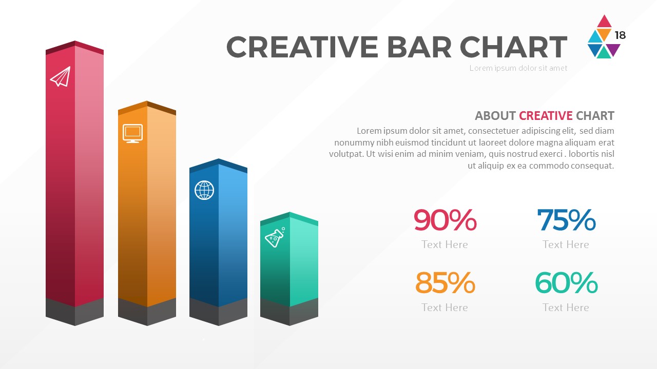 Smart Chart Powerpoint Presentation Template Presentation Templates 6445